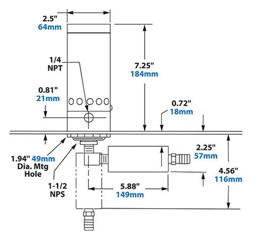 Aluminum ATEX Cabinet Cooler® Systems only