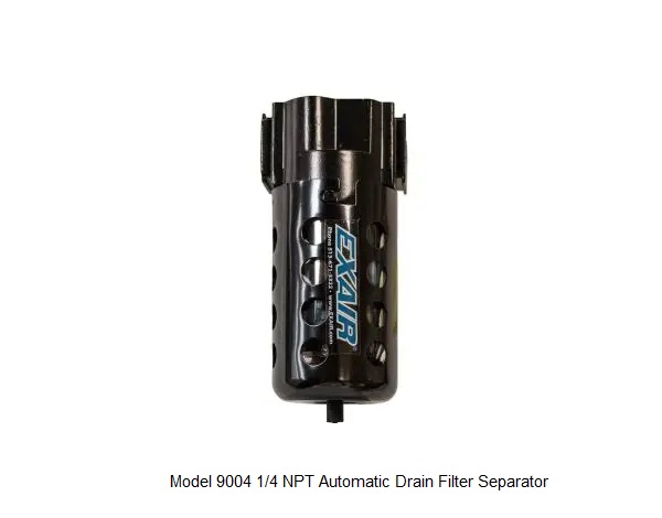 Automatic Drain Filter Separator